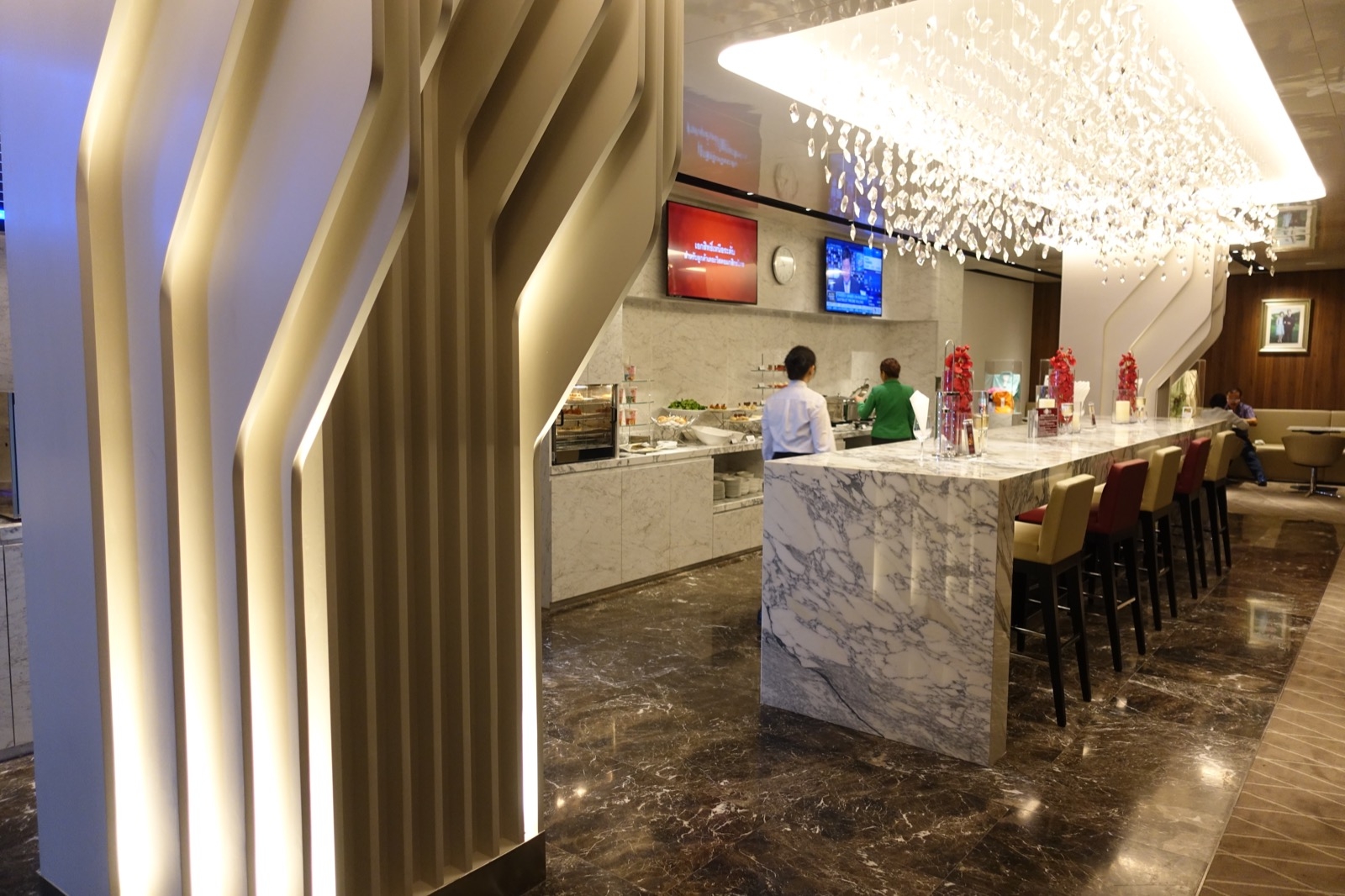 รีวิว THE WISDOM Lounge สนามบินสุวรรณภูมิ
