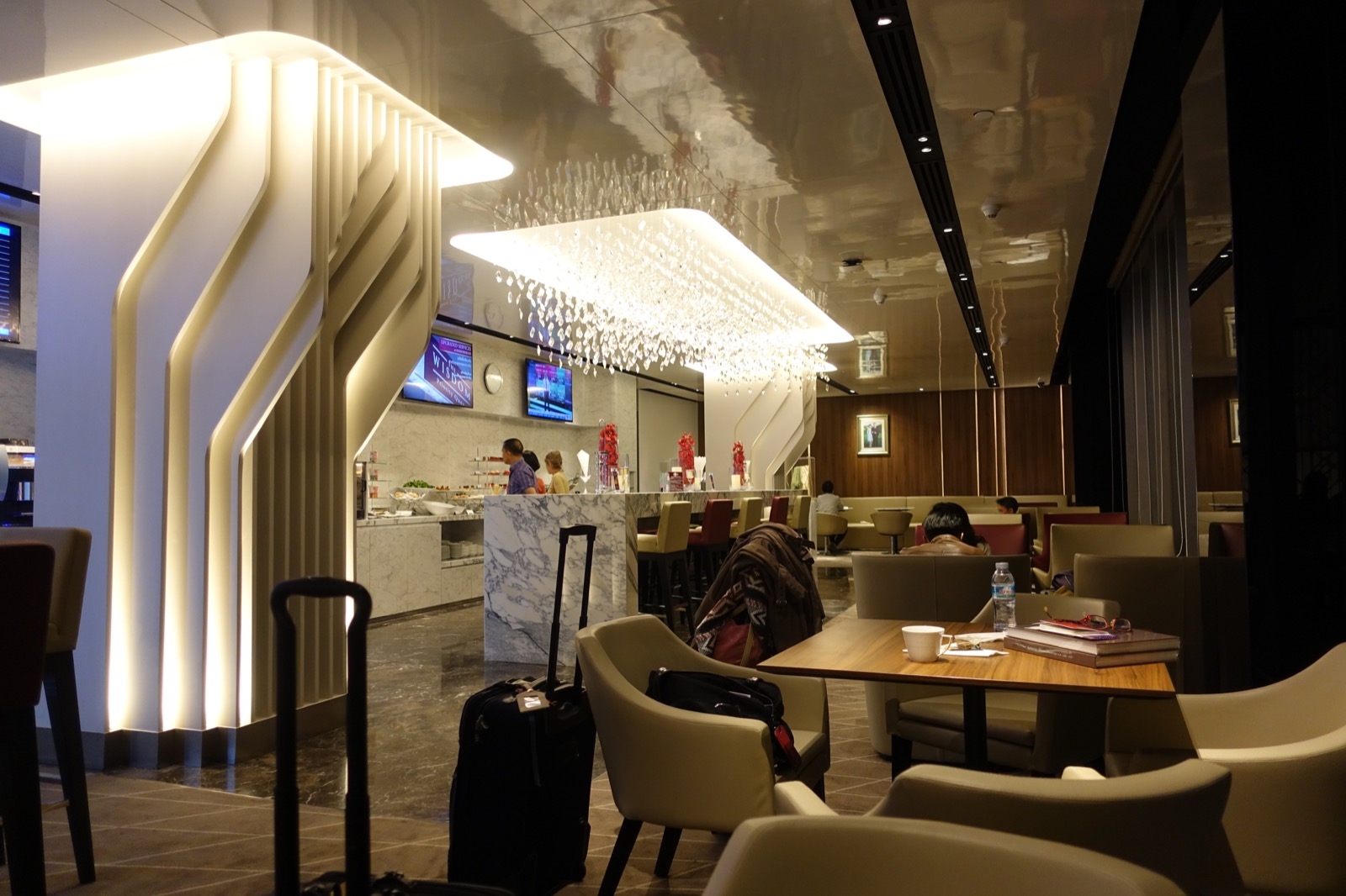 รีวิว THE WISDOM Lounge สนามบินสุวรรณภูมิ