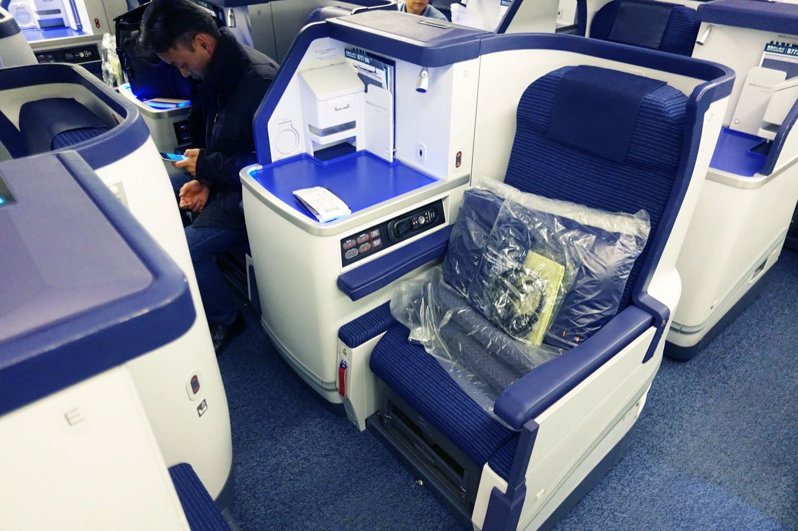 รีวิว Business Class สายการบิน ANA เส้นทางโตเกียว-ซานฟรานฯ (Boeing 777 ...