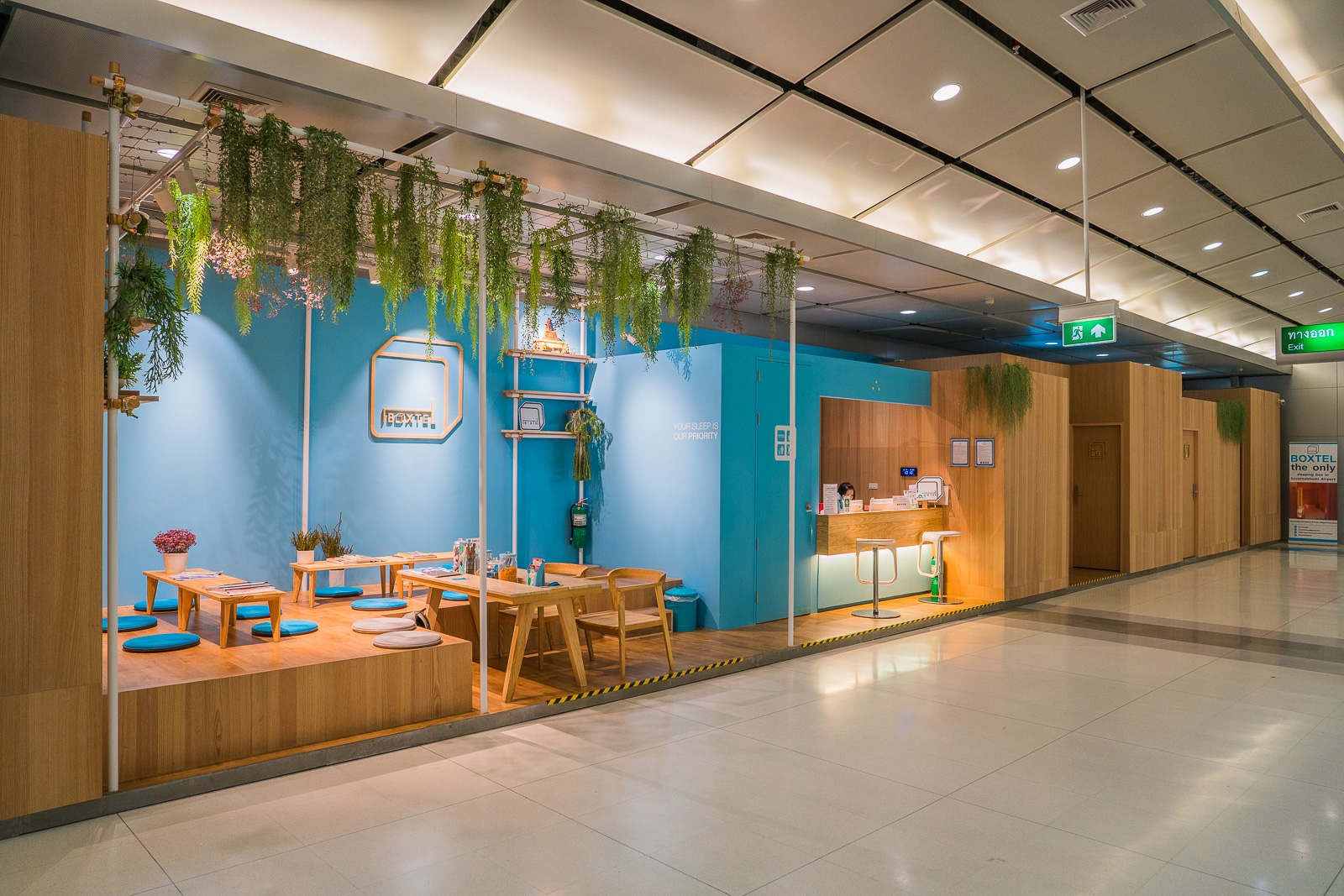 รีวิว Boxtel โรงแรมรายชั่วโมง นอนสบาย ที่สนามบินสุวรรณภูมิ