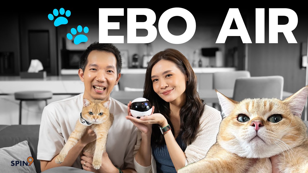 รีวิว EBO Air — หุ่นยนต์กล้องดูแมว ของที่ไม่คิดว่าจะมี รู้ตัวอีกที เล่นทุกวัน