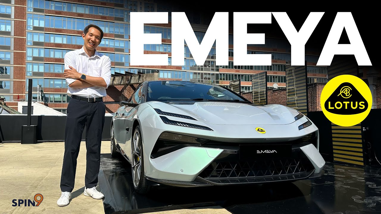 พาชม Lotus Emeya — เปิดตัวครั้งแรกของโลก สปอร์ตซีดานหรู ไฟฟ้าล้วน 905 แรงม้า เข้าไทยปีหน้า