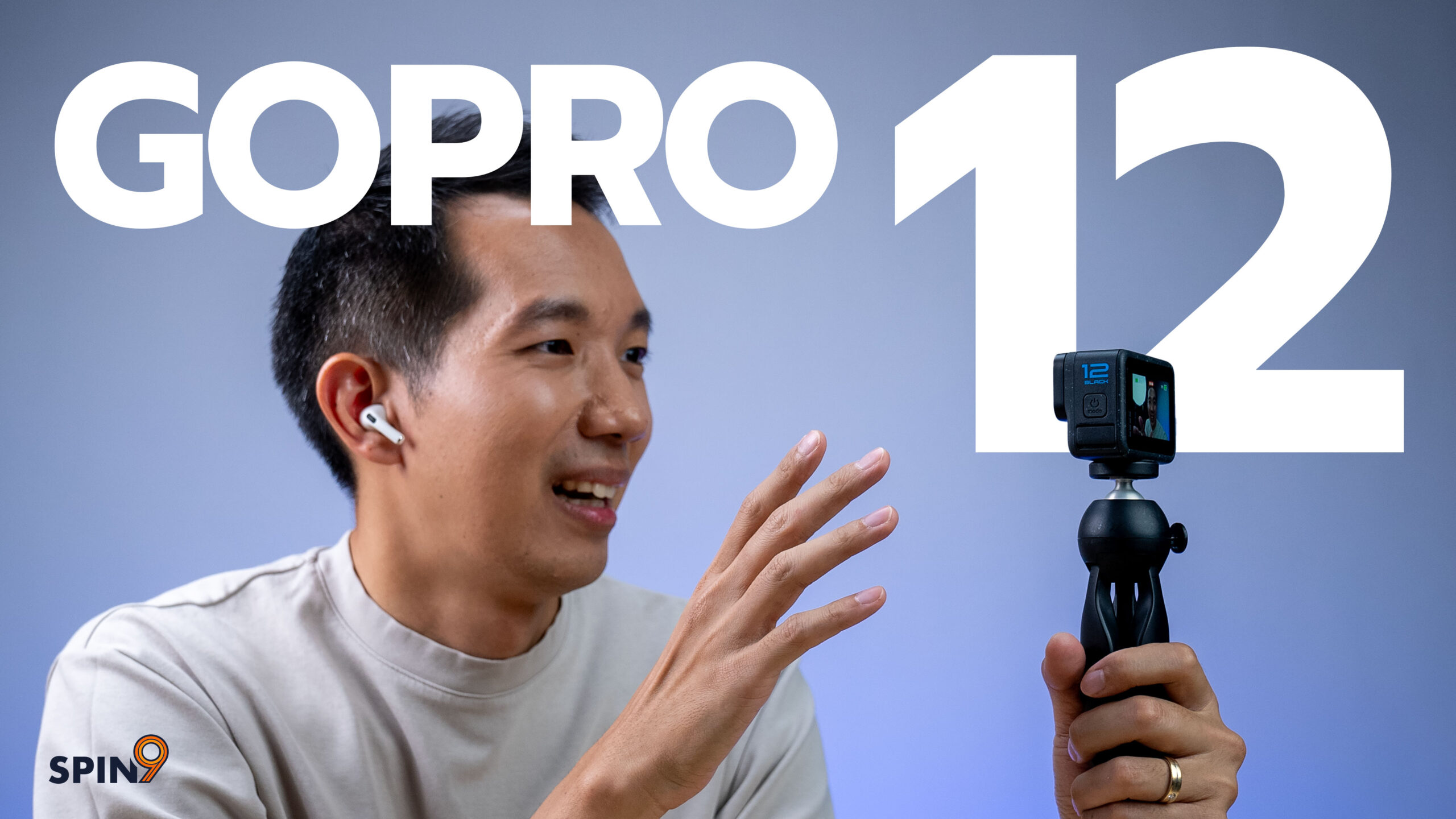 รีวิว GoPro 12 — ใช้ AirPods เป็นไมโครโฟนได้เลย แบตอึดขึ้น ราคาถูกลง