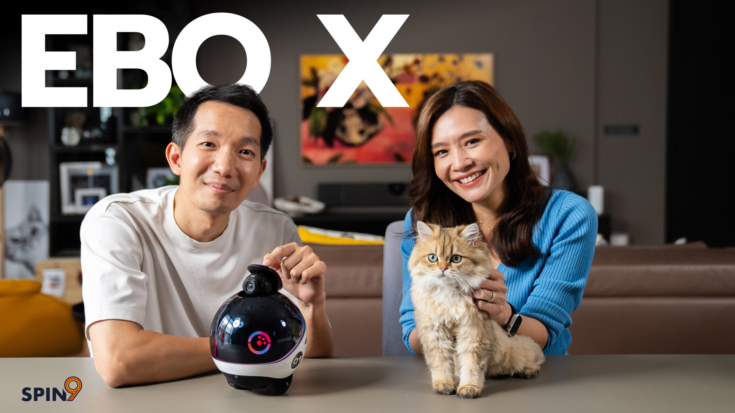 รีวิว EBO X — หุ่นยนต์ดูแลความปลอดภัยในบ้าน กล้องชัด เดินได้ทั่วห้อง สั่งงานด้วยเสียง