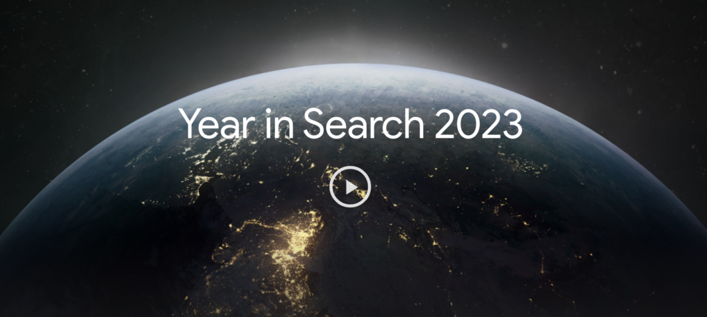 Google ประกาศ Year in Search ประจำปี 2023