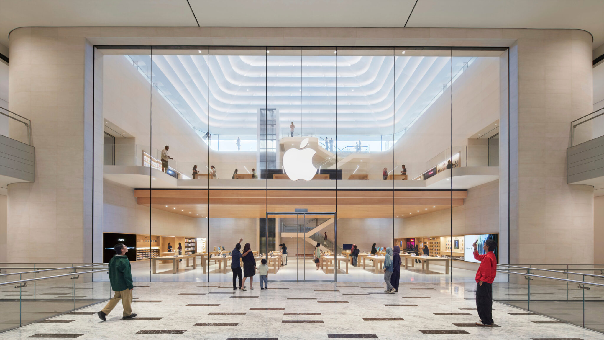 เปิดภาพ Apple Store แห่งใหม่ที่กัวลาลัมเปอร์ Apple The Exchange TRX