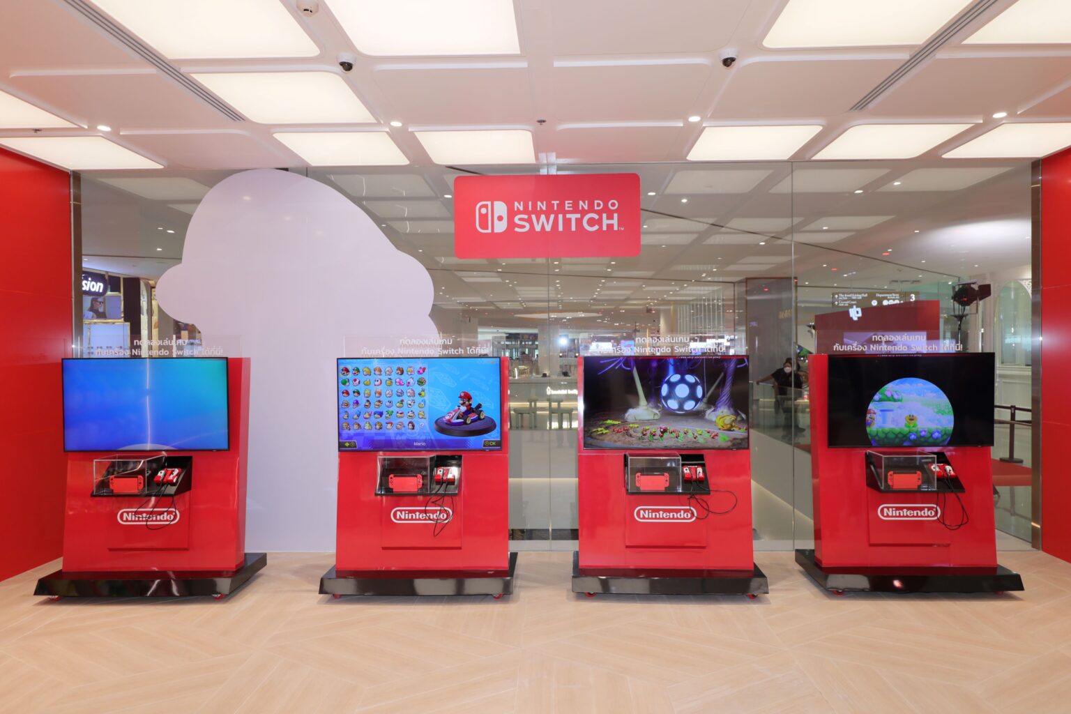 พาชม Nintendo Store ชั้น 3 สยามพารากอน โปรโมชั่นช่วงเปิดร้าน ซื้อ ...
